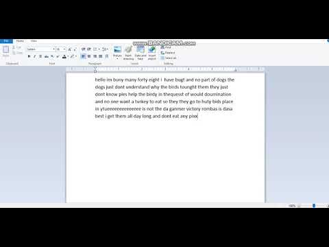 typing random things. - YouTube