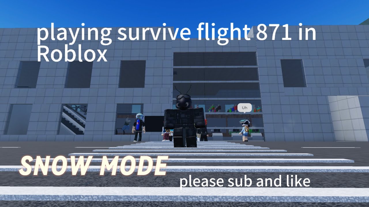 I Played the game survive Flight 871! - YouTube