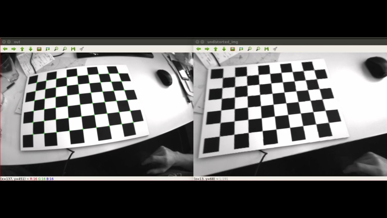 image undistortion - YouTube