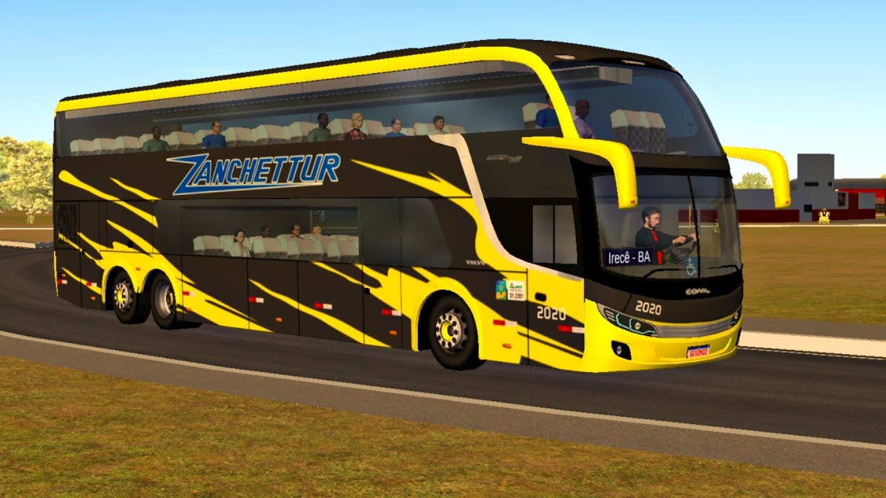 COMIL Invictus DD Bus Drive in World Bus Driving Simulator | Realistic ...