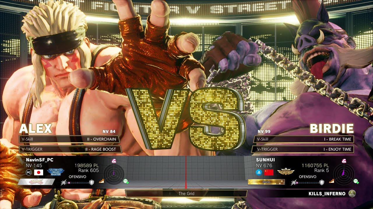 SFV Champion Edition 🔥 NavinSF (ALEX) Vs SUNHUI (BIRDIE) 🔥 Online Match's 03-02-2023 - YouTube