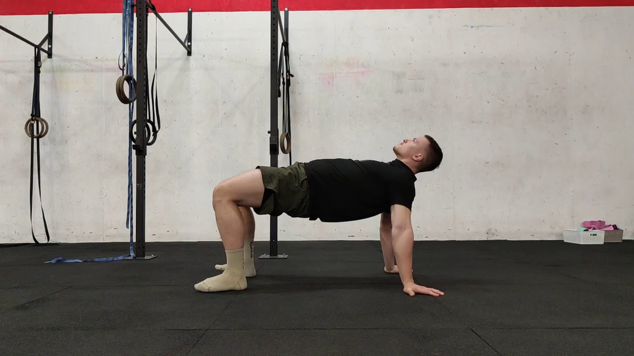 Crab Hip lift - YouTube