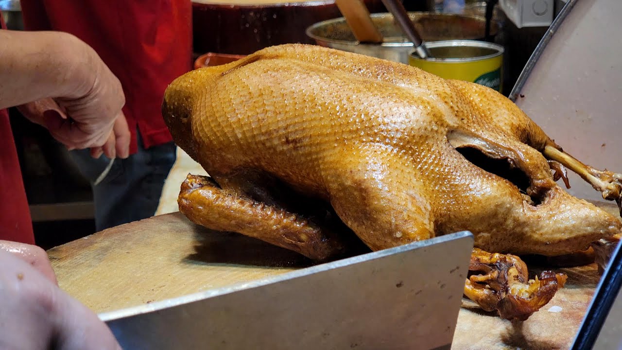 Juicy Marinated Goose，Gizzards，Slice Breast，Duck，Goose Liver#ASMR # ...