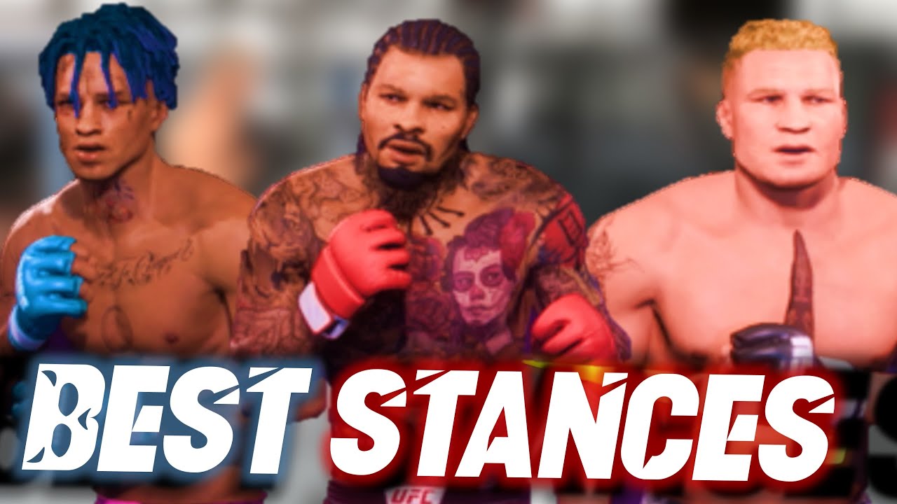 BEST CAF STANCES IN UFC 5 2024 - YouTube