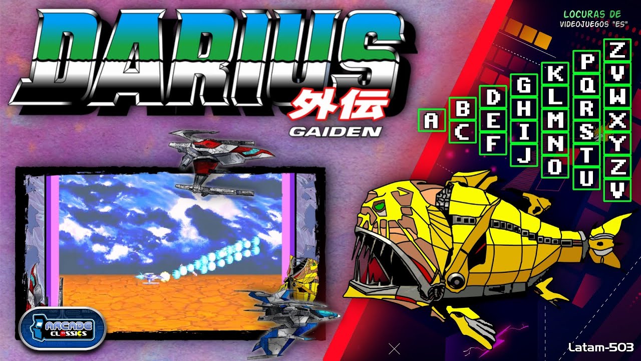 Darius Gaiden | Arcade-Game | emulado-PC | - YouTube
