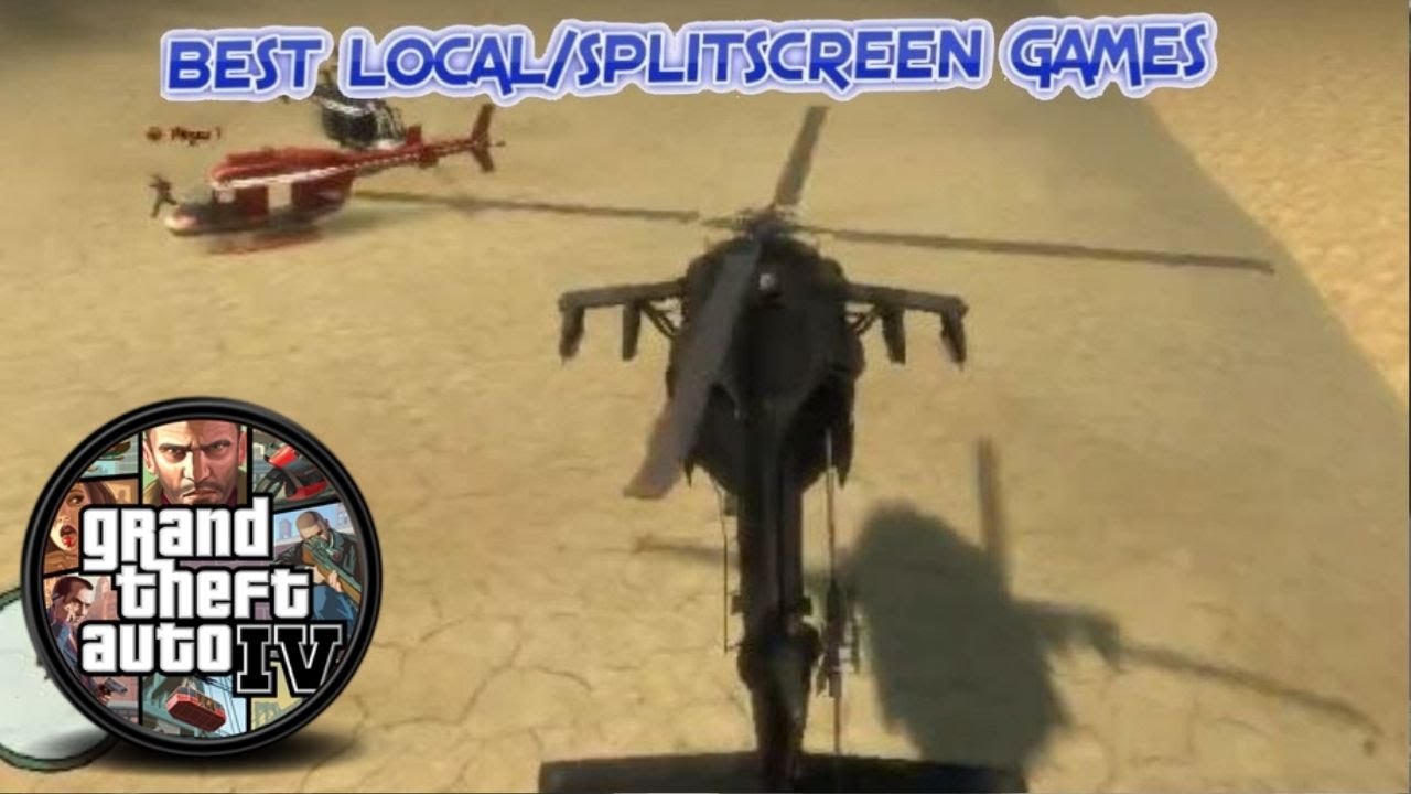 GTA IV Split Screen - Free for All Deathmatch with Helicopter [Gameplay ...