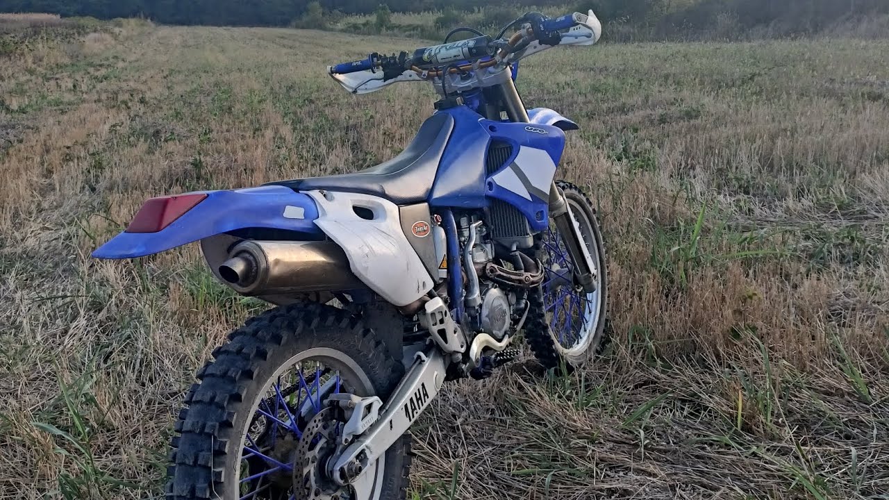 Yamaha WR400F RAW Riding - YouTube