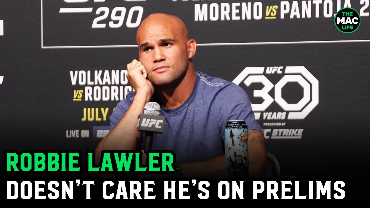 Robbie Lawler on retirement fight being on prelims: “I put on a show if ...