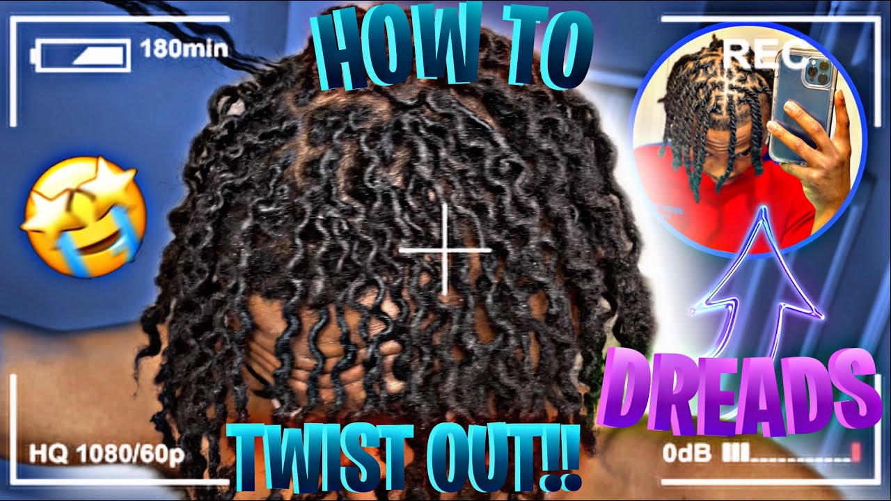 HOW TO Do 2 Strand Twist Out On DREADS *SUPER CURLY 2021 - YouTube