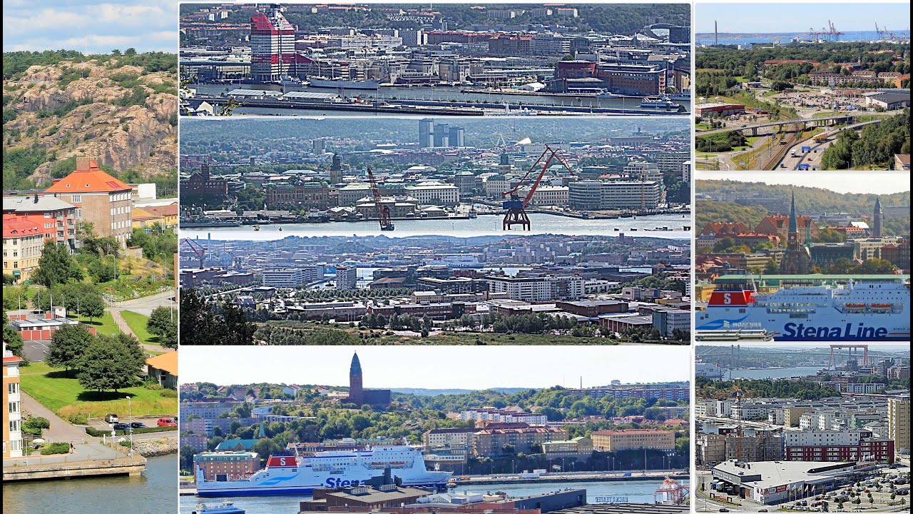 Ramberget i Göteborg - park och utsiktsplats - YouTube