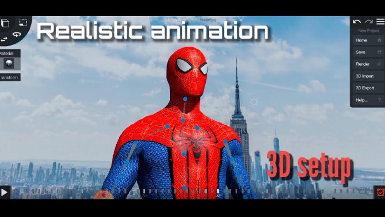 Realistic shot Animation render Prisma 3D - YouTube