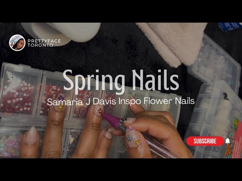 Samaria Davis #Inspo Nails 🌸🌼 - YouTube