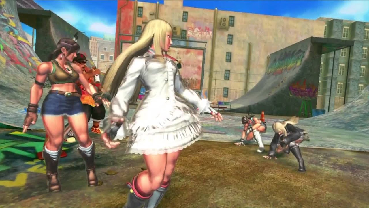 Street Fighter x Tekken Lili ~ Intros and Poses - YouTube