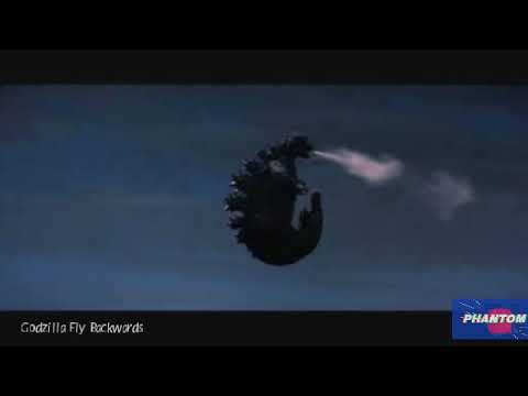 Godzilla Flying Backwards in Japan - YouTube