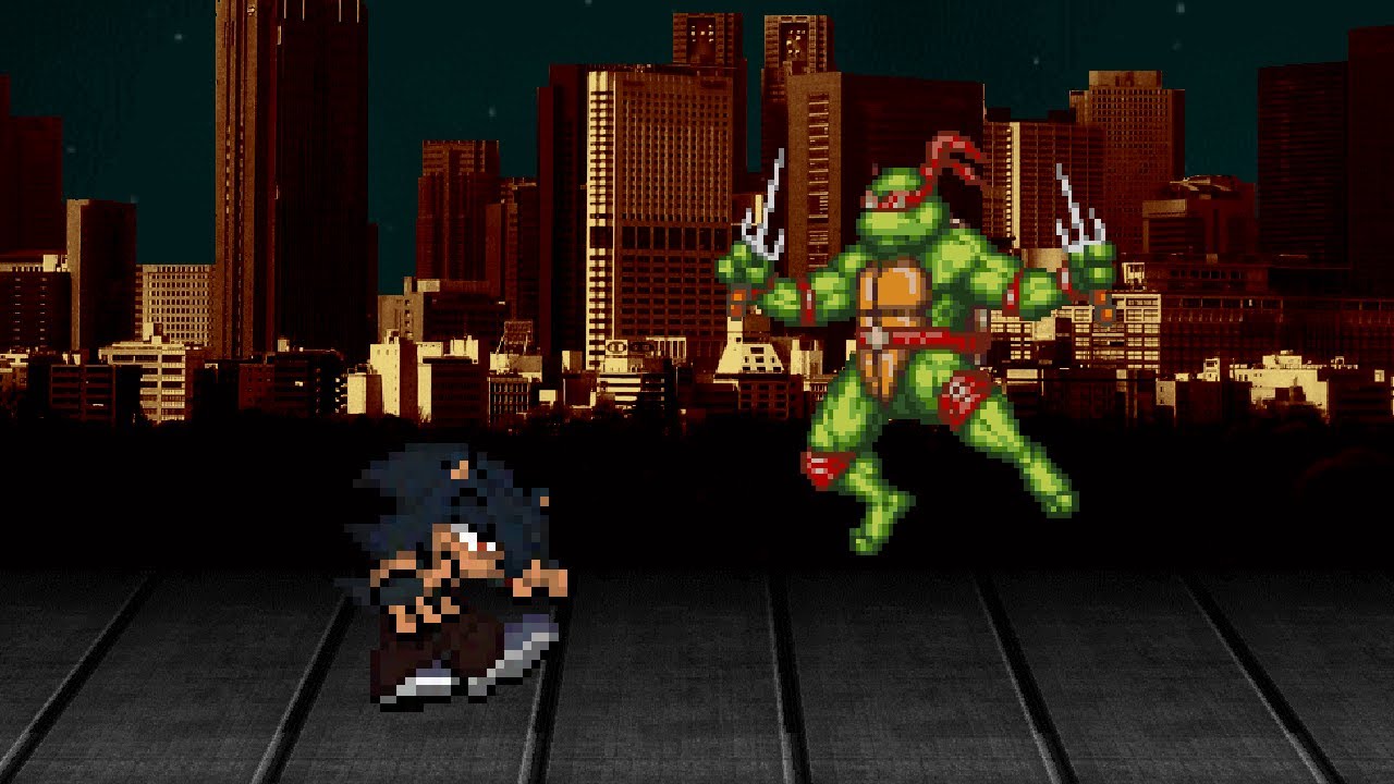 Raphael is mad (Sprite animation) - YouTube