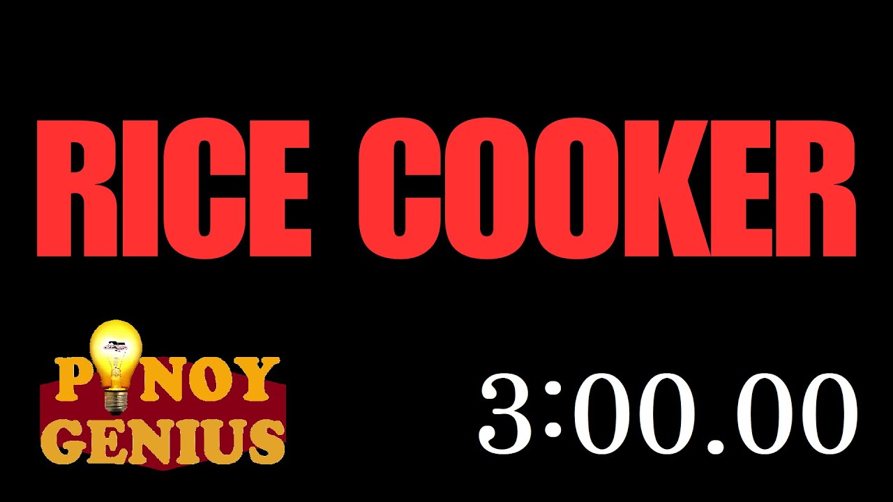 "RICE COOKER" - Pinoy Henyo Word (with 3-minute timer) | Pinoy Genius ...