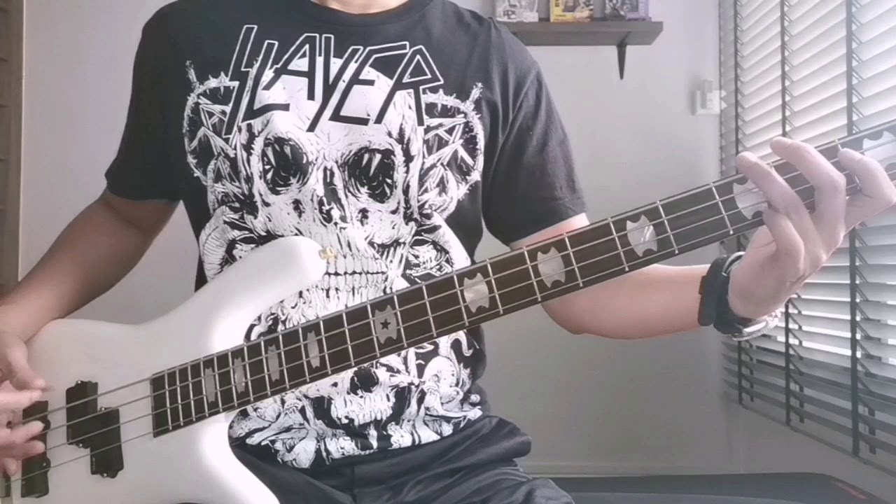 Slayer - Mandatory Suicide (bass cover) - YouTube