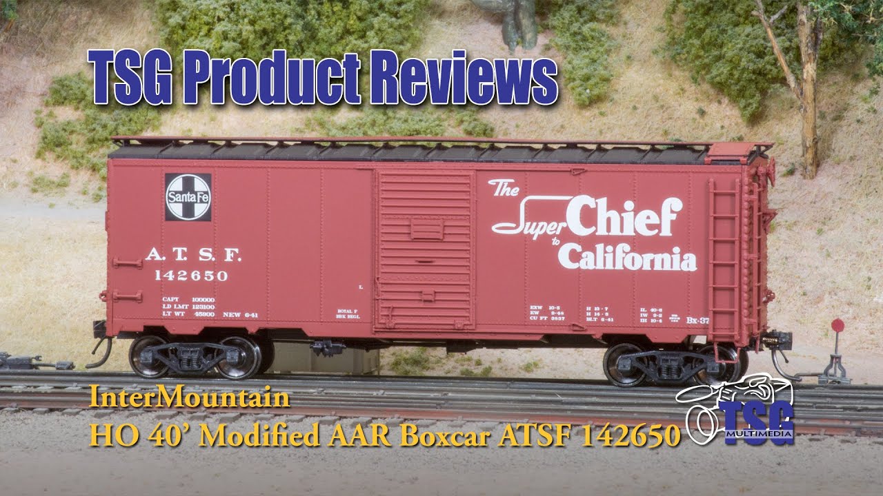 HO Scale Boxcar InterMountain Product Review - YouTube