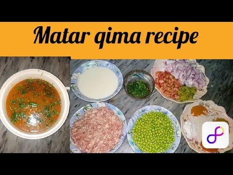 how to cook matar qima - YouTube