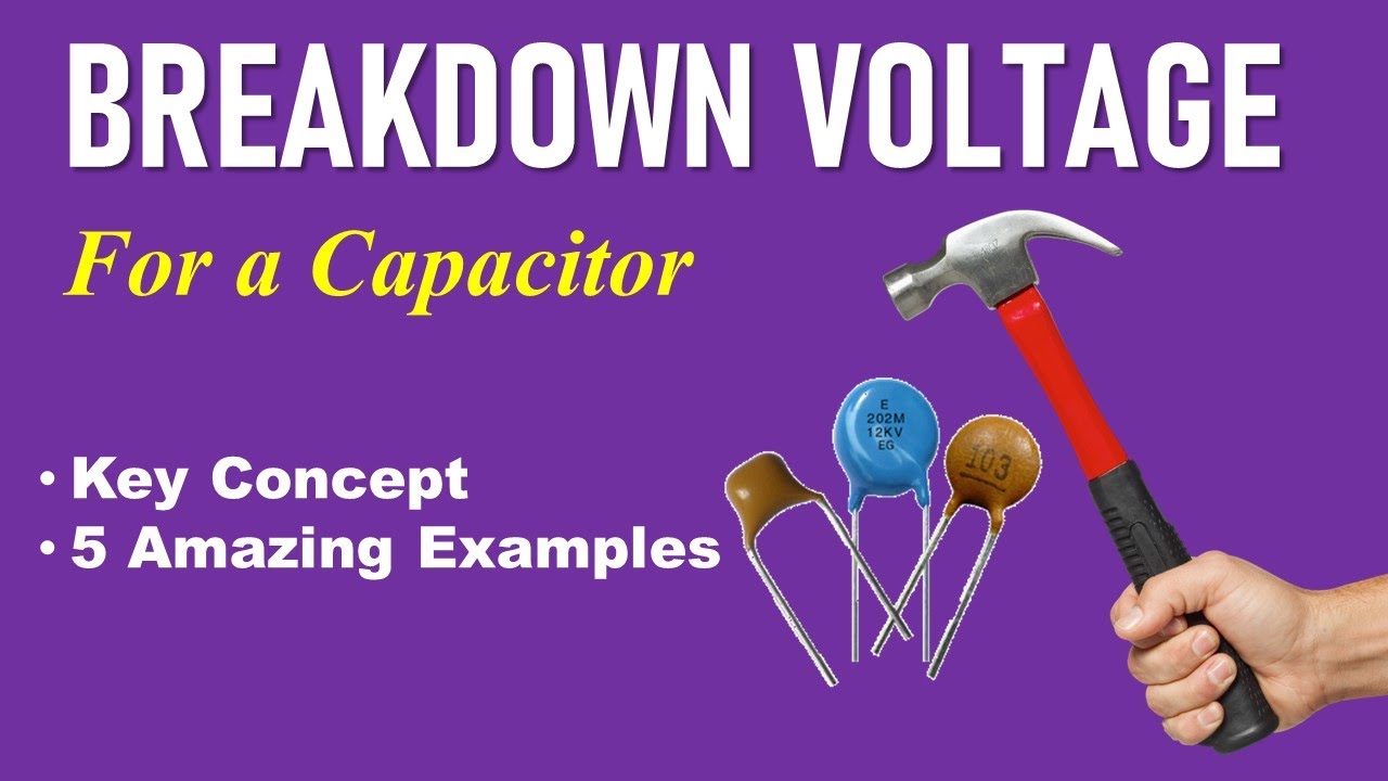 Breakdown Voltage for a Capacitor | Key Concept |5 Amazing Examples |Capacitors - YouTube