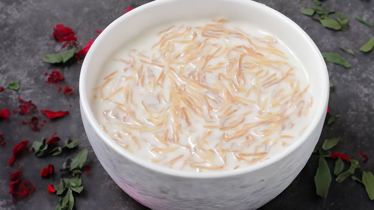 Seviyan Kheer Recipe • How To Make Semiya Payasam Recipe • Milk Seviyan ...