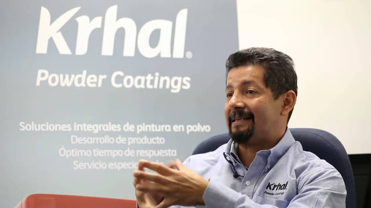 Pintura en polvo Comex Krhal Powder Coatings - YouTube