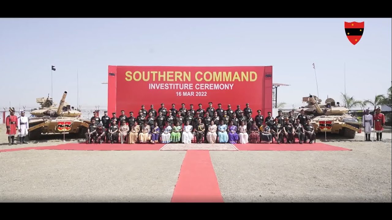 Indian Army southern command ceremony 2022 - YouTube