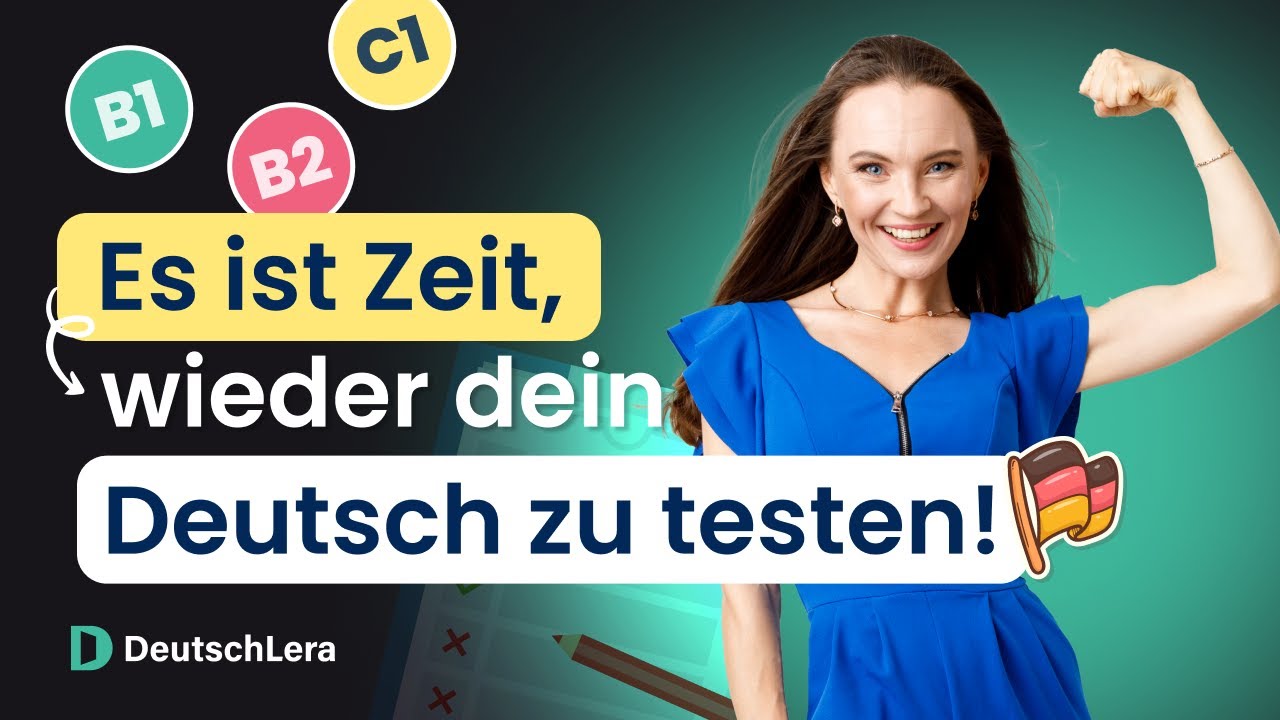 Wie gut ist dein Deutsch? I Deutsch lernen b1, b2, c1 - YouTube