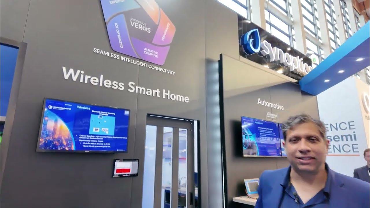 Synaptics Veros 461x at Embedded World 2025 AI-native SoC with Wi-Fi, Bluetooth, Zigbee Triple ...