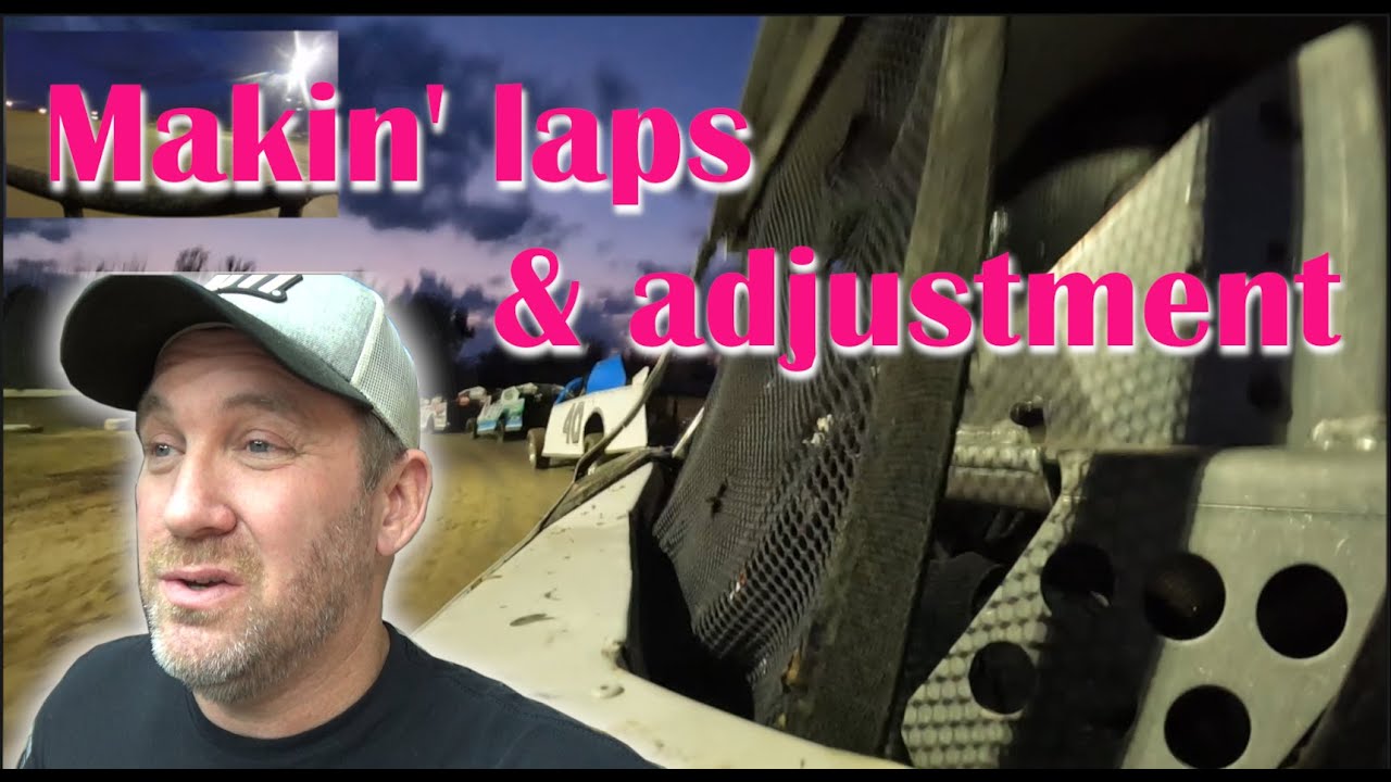 Making laps and adjustments. Central Missouri Speedway. Midwest ...