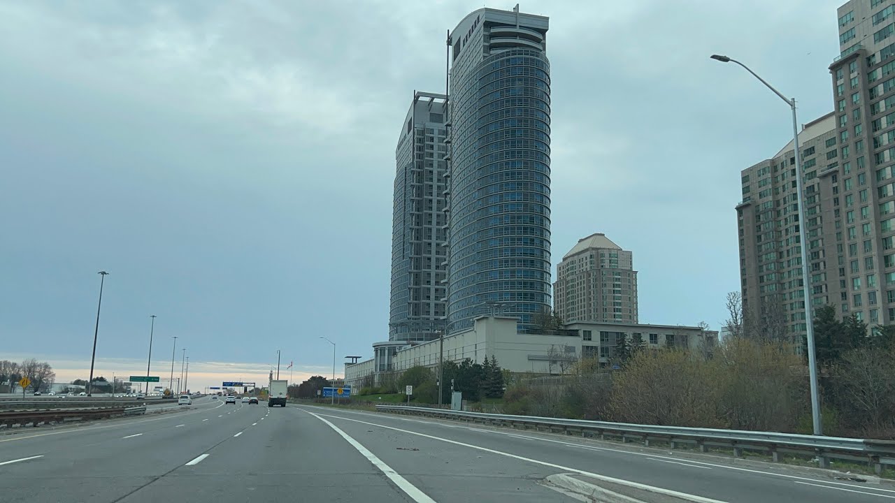 Vlog for driving in 🛣️ 401 To 401 East Ontario Toronto Canada 🇨🇦 - YouTube