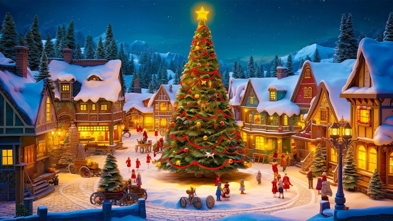 Calm Christmas Music With Best Christmas Songs 2024, Christmas Jazz ...