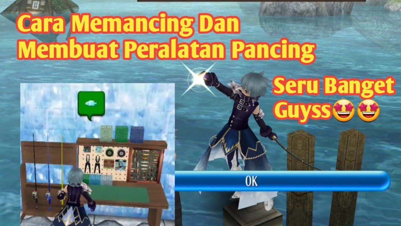 Toram Online New Update Fitur Mancing Dan Cara Membuat Pancingan - YouTube