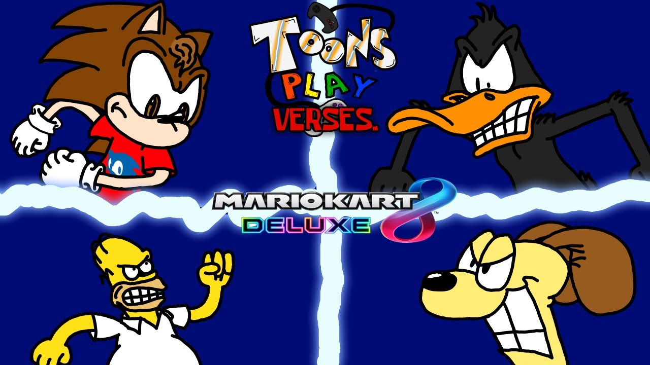 Toons Play Verses | Mario Kart 8 Deluxe | Time Trial Showdown ...