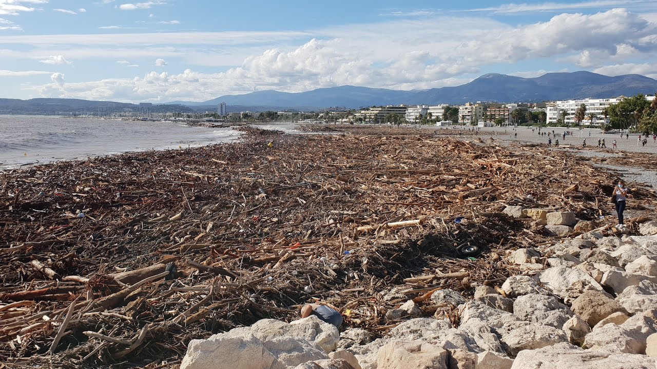 2020 10 03 TEMPÊTE ALEX / EMBOUCHURE DU VAR / MER DE BOIS - YouTube