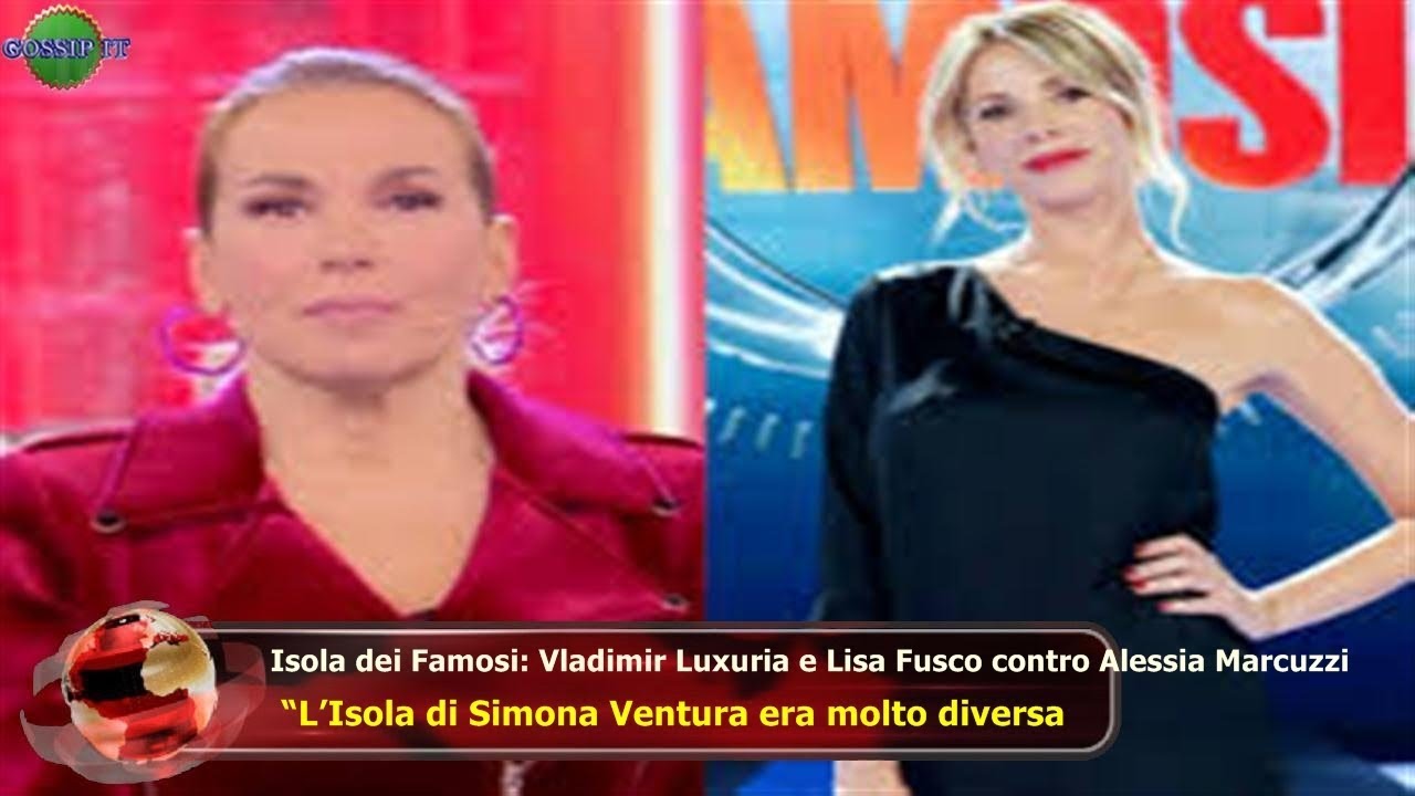 Isola dei Famosi: Vladimir Luxuria e Lisa Fusco contro Alessia Marcuzzi ...