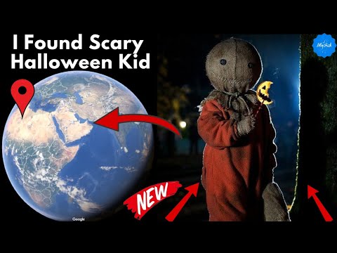 I Found Scary Halloween Kid ! on Google Maps and Google Earth 😱 # ...