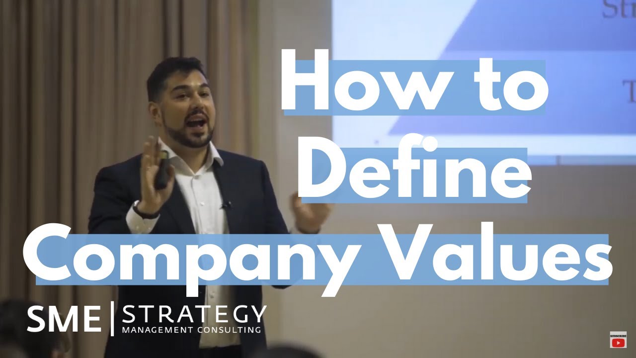 How to Define Company Values that Support Your Strategy - YouTube