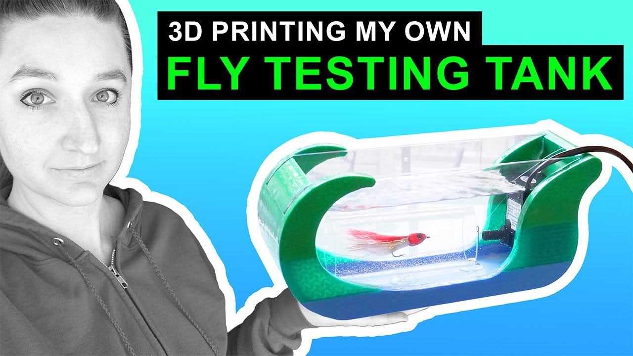 Making a 3D printed Fly Testing Tank - YouTube