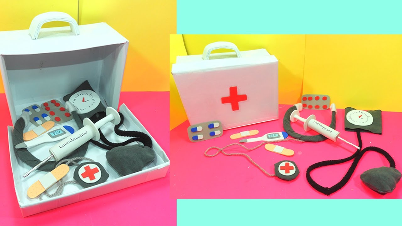 BOTIQUIN DIDÁCTICO CASERO 🙂MANUALIDADES DIY - YouTube