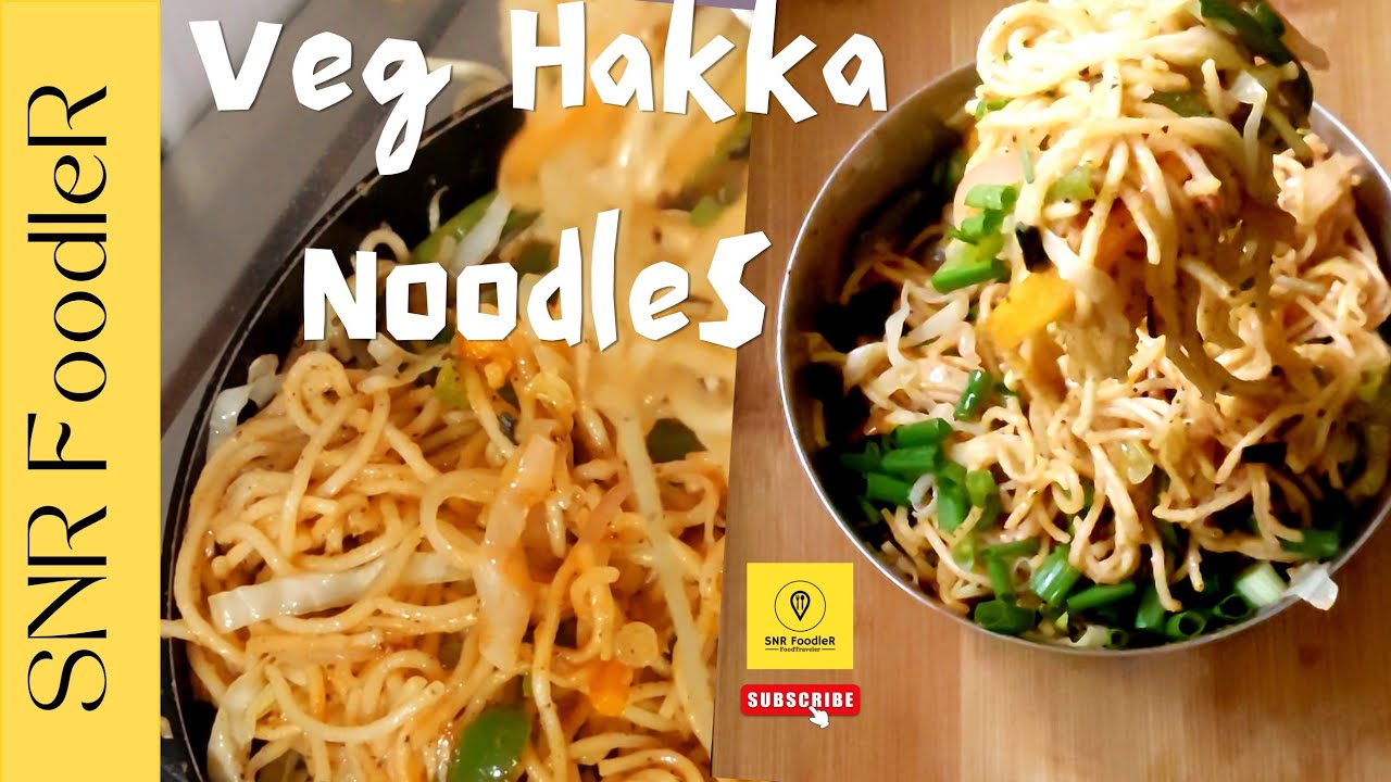 street desi style veg noodles recipe| vegetable noodles recipe | How to ...