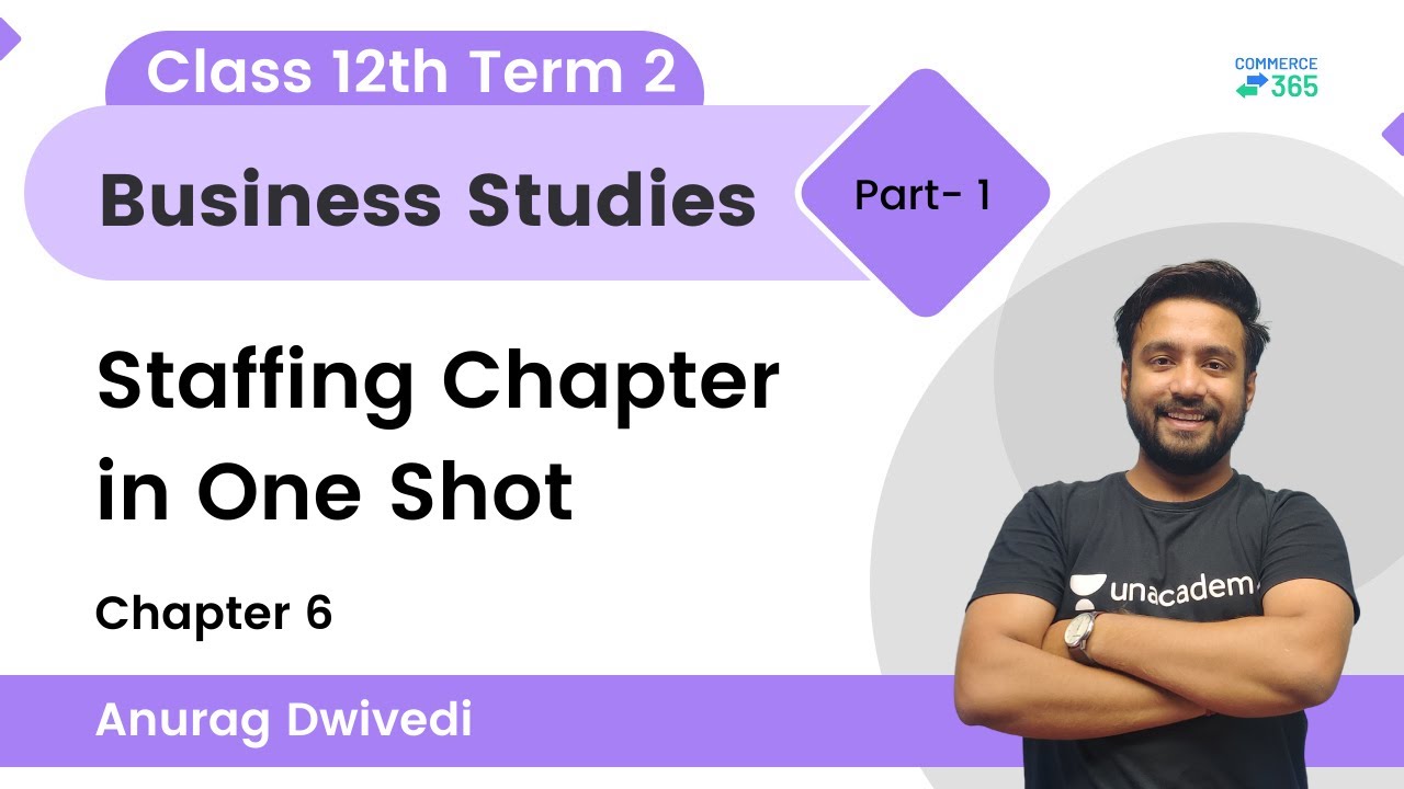 Staffing Chapter in One Shot | Business Studies | Class 12 | Commerce ...