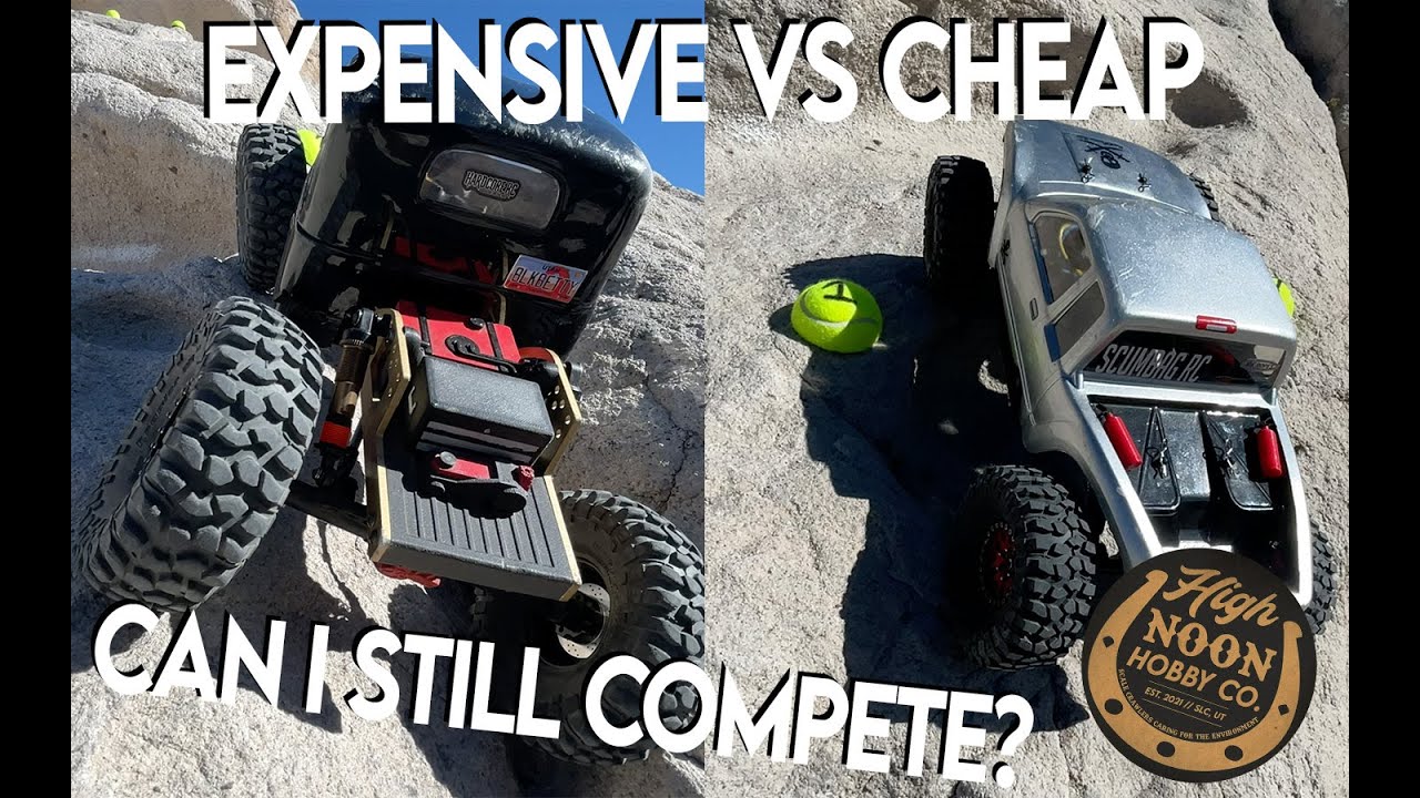 Can You Compete For Cheap? [Expensive RC Class 2 Comp Crawler VS Budget ...