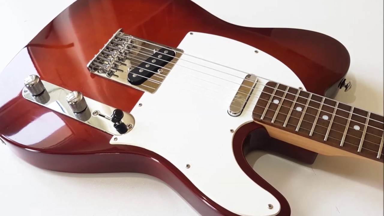 gebrauchte gitarre - samick telecaster® - YouTube