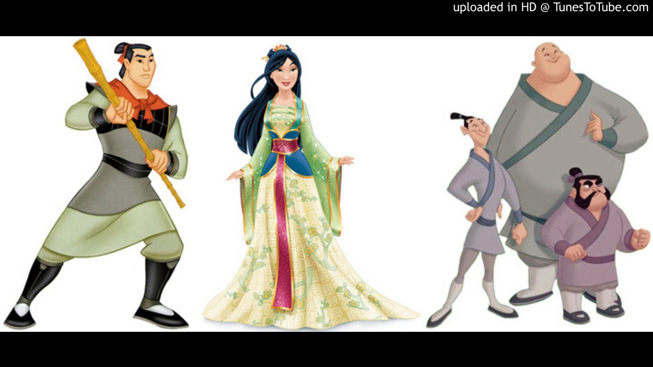 Li-Shang, Mulan, Ling, Chien Po & Yao - I'll Make a Man Out of You ...