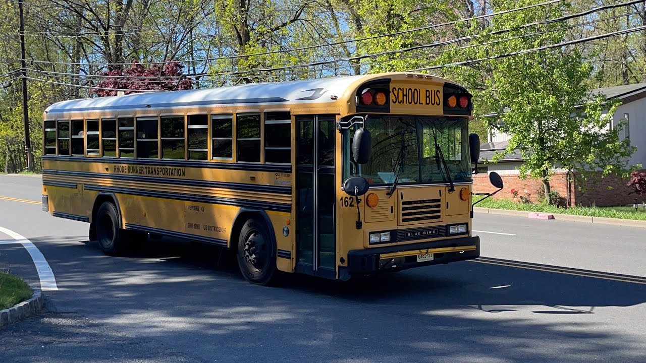 2009 Blue Bird All American A3 FE Driveby - Rhode Runner Bus 162 - YouTube