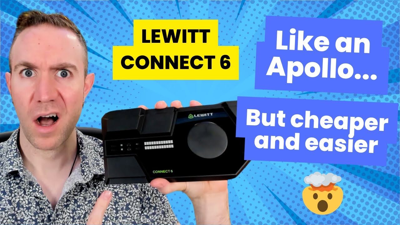 Lewitt Connect 6 Walkthrough | Voiceover and Streamers - YouTube