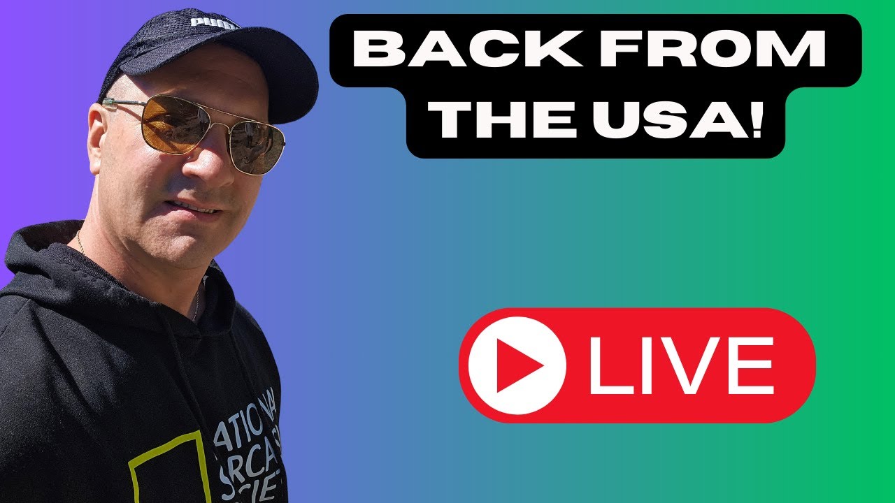 Back From The USA - Live With Gio! - YouTube