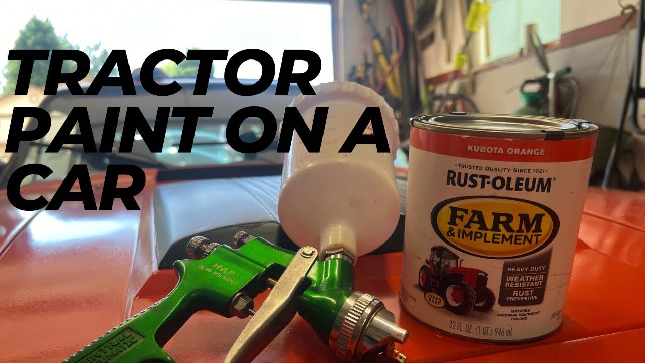 "Tractor Paint on a Car: Tools Needed for a $400 Job" + One month ...
