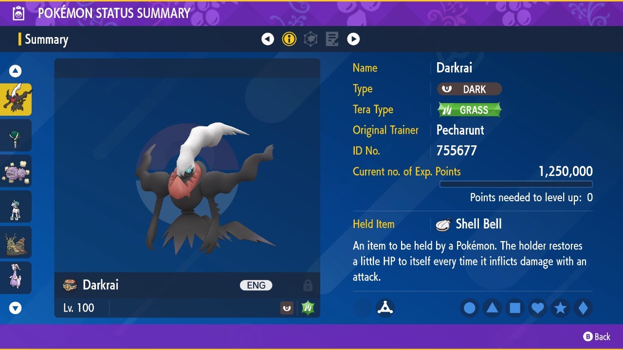 Darkrai - Solo - 7 Star Torterra Raid - Pokemon Scarlet/Violet - YouTube